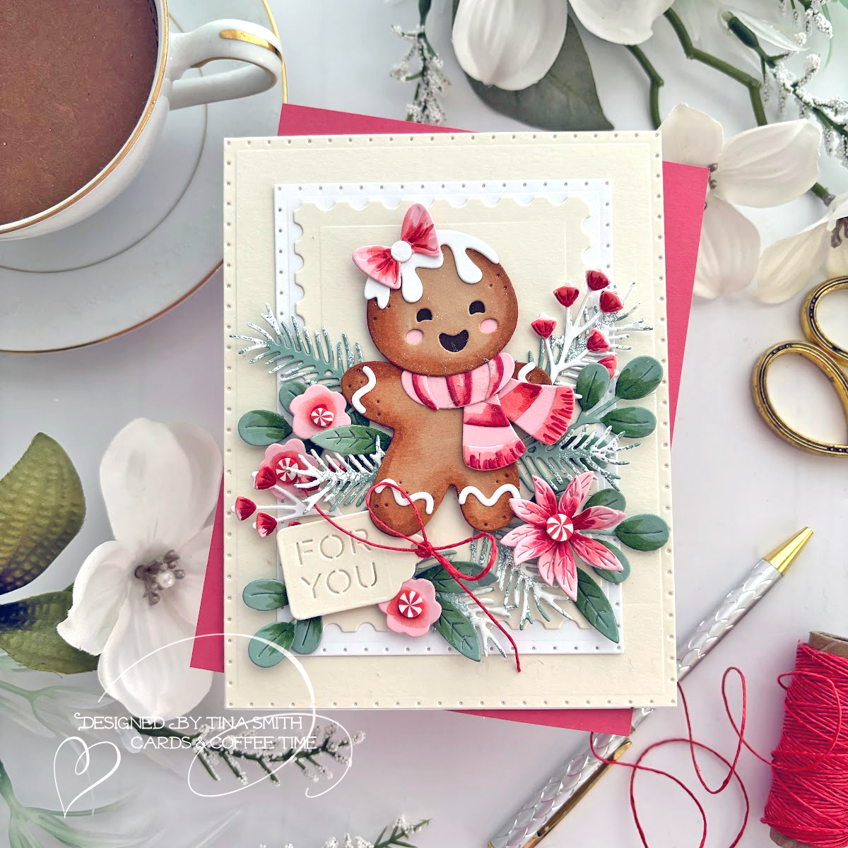Try It Out Tuesday | Dancin’ Gingerbread | Cards and Coffee Time
