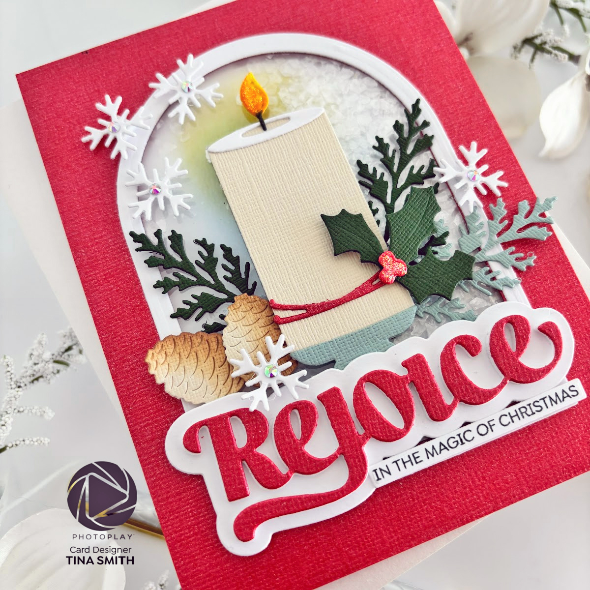 Photoplay Paper – Say It With Stamps Holiday Centerpiece | Cards and ...