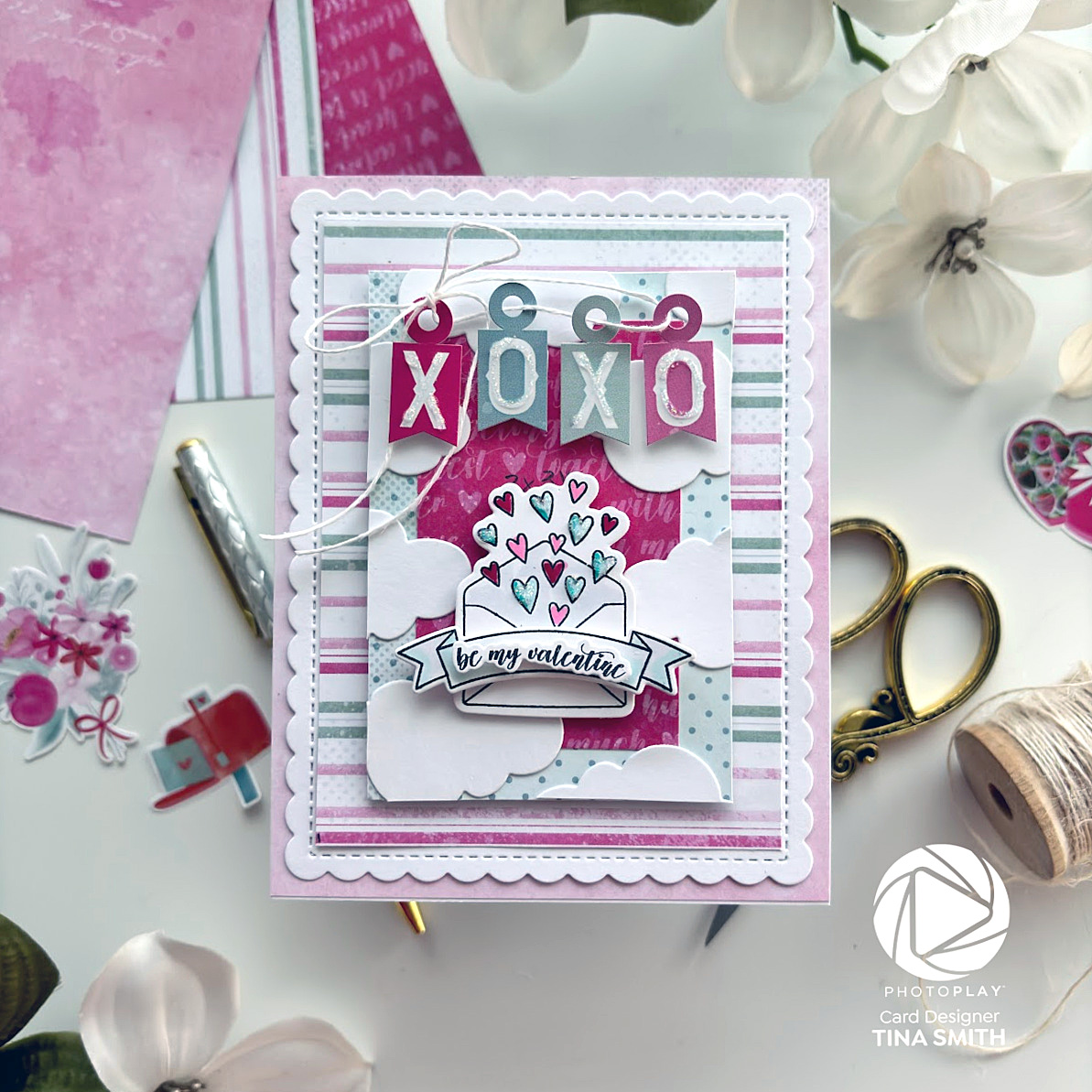 Photoplay Paper – Smitten | Cards and Coffee Time