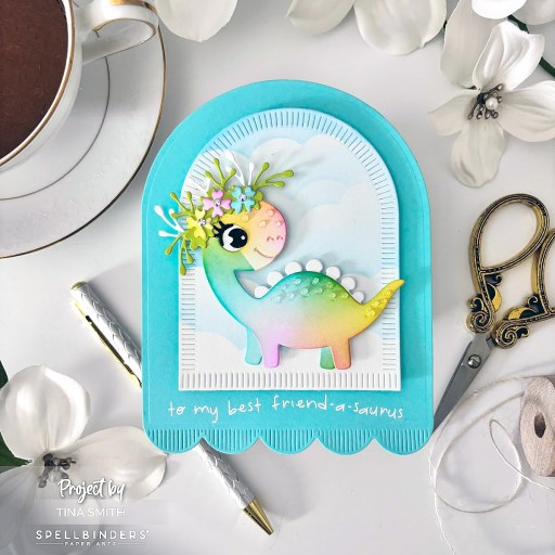 Try It Out Tuesday | Birthday Dinosaur | Cards and Coffee Time