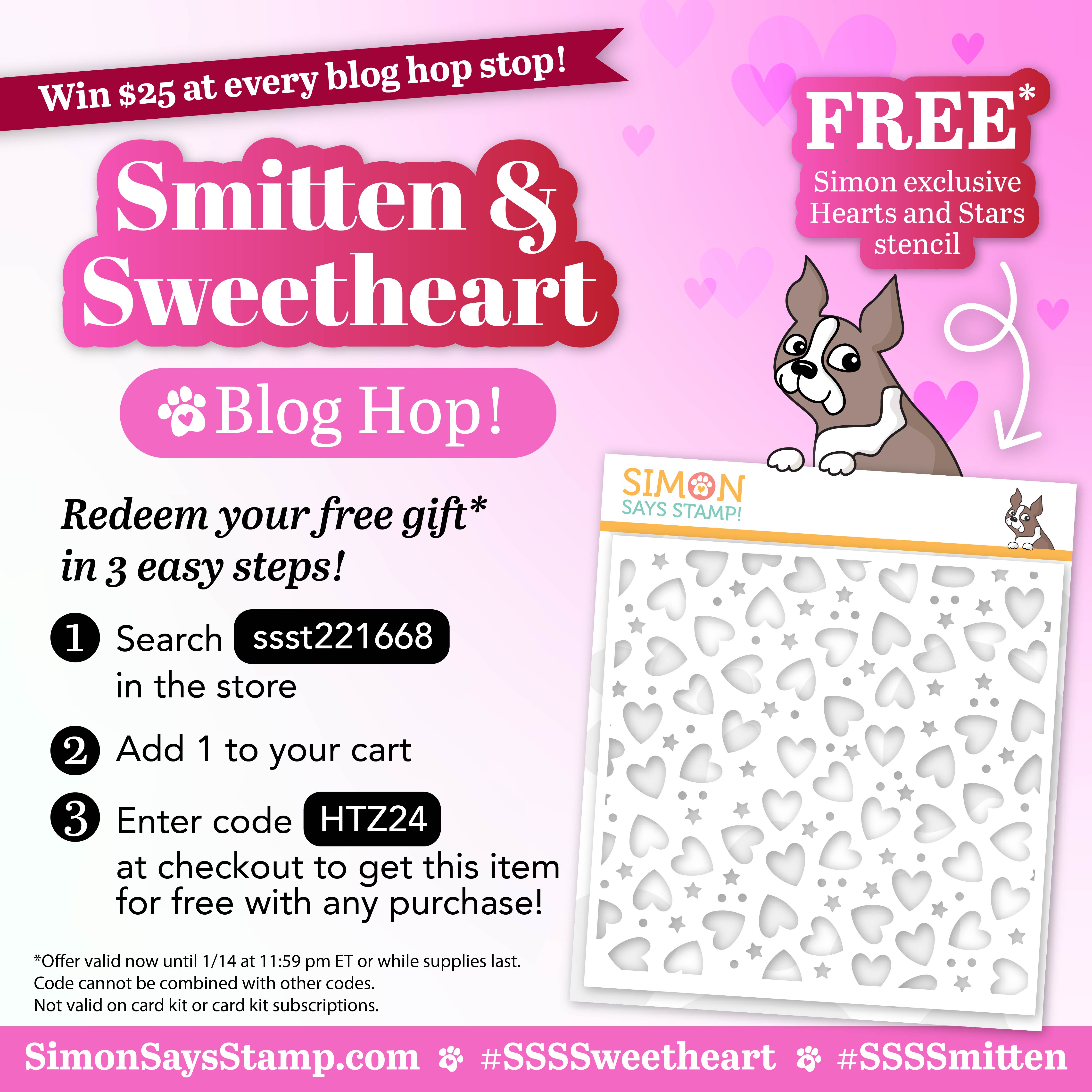 Simon Says Stamp – Smitten & Sweetheart Release Blog Hop – Day 1 ...
