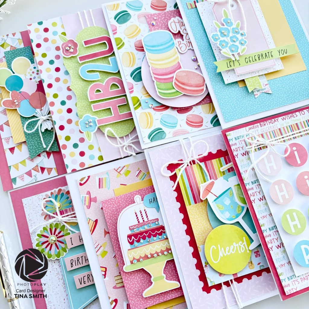 Photoplay Paper – Birthday Sparkle Card Kit How-To Instructions | Cards ...
