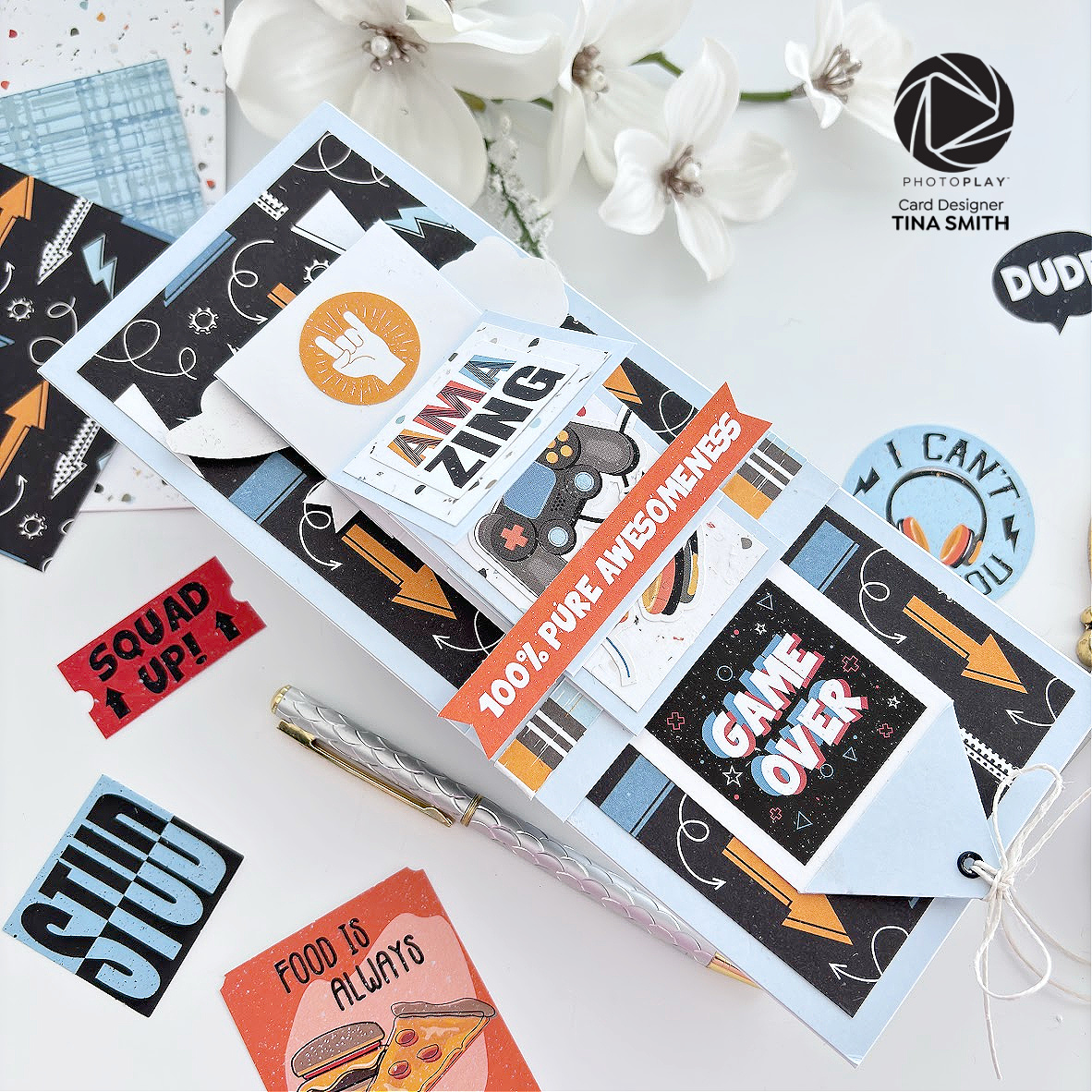 Photoplay Paper – Photoplay Bro’s Amazing | Cards and Coffee Time