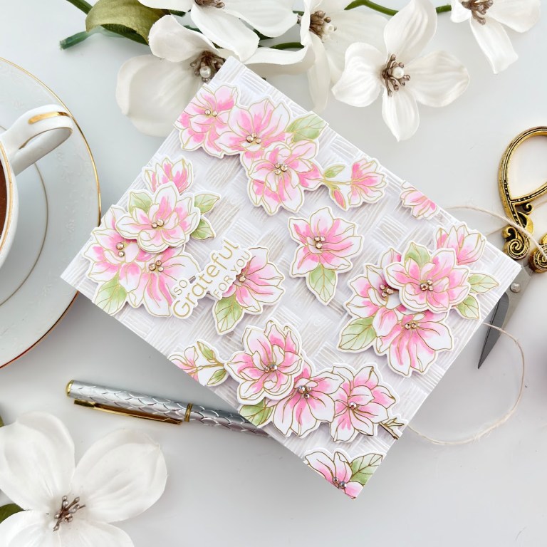 Spellbinders | Simon Hurley Spring Sampler | Cards and Coffee Time