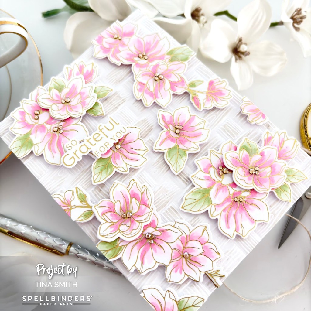 Spellbinders | Simon Hurley Spring Sampler | Cards and Coffee Time