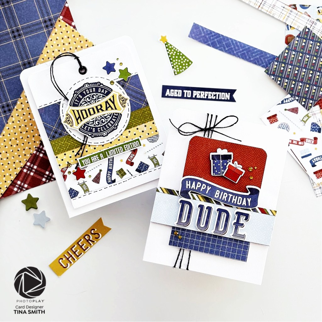 Photoplay Paper – Birthday Bash Card Kit – Bonus Cards with Leftovers ...