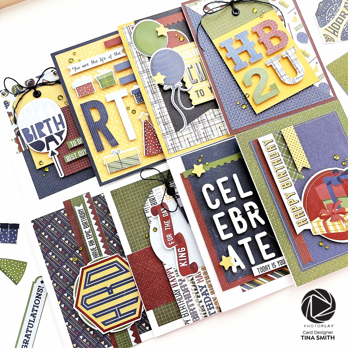 Photoplay Paper – Birthday Bash Card Kit How-To Instructions | Cards ...