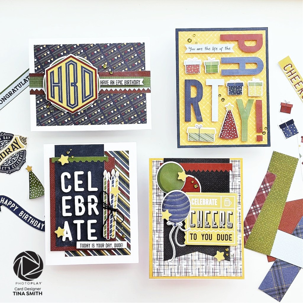 Photoplay Paper – Birthday Bash Card Kit How-To Instructions | Cards ...