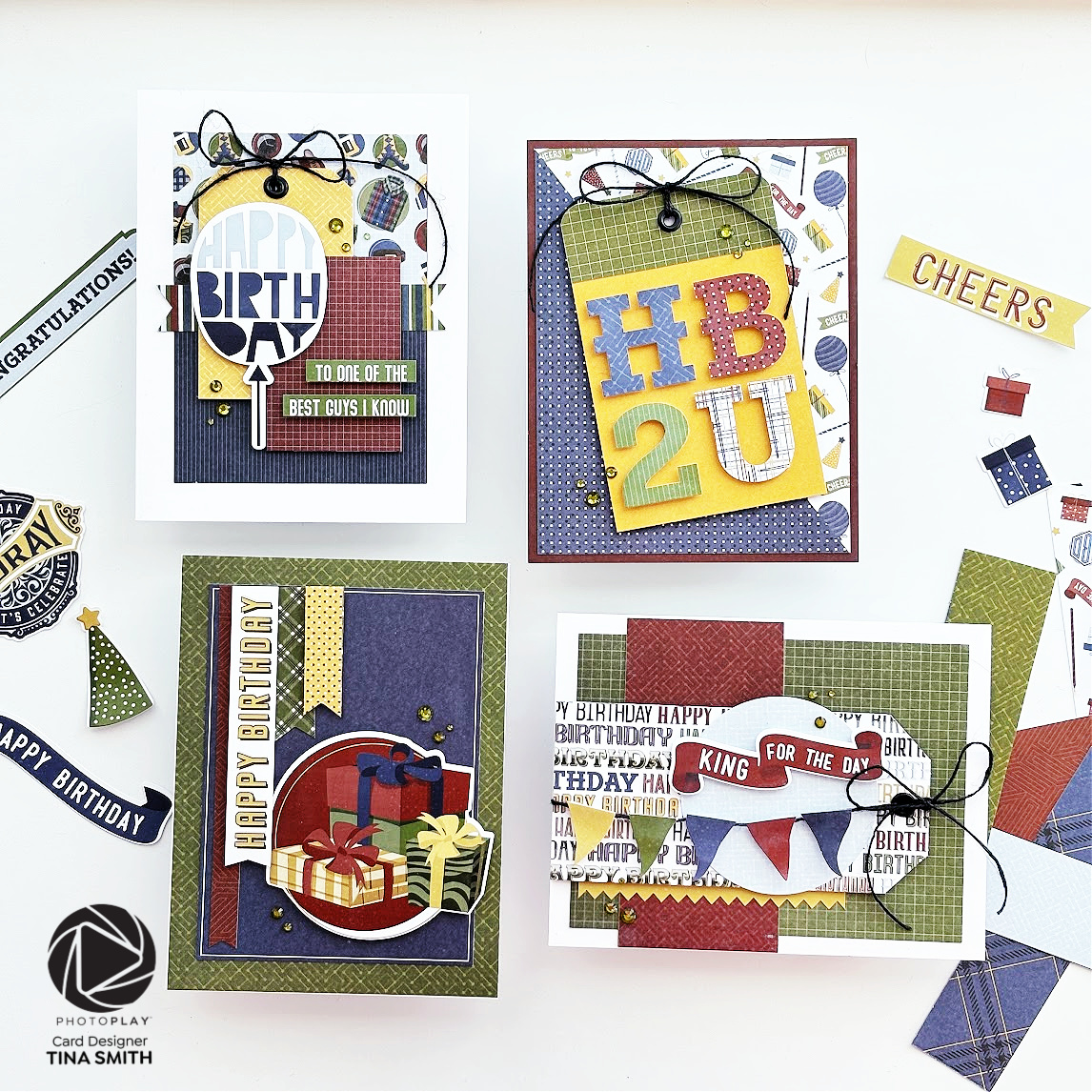 Photoplay Paper – Birthday Bash Card Kit How-To Instructions | Cards ...