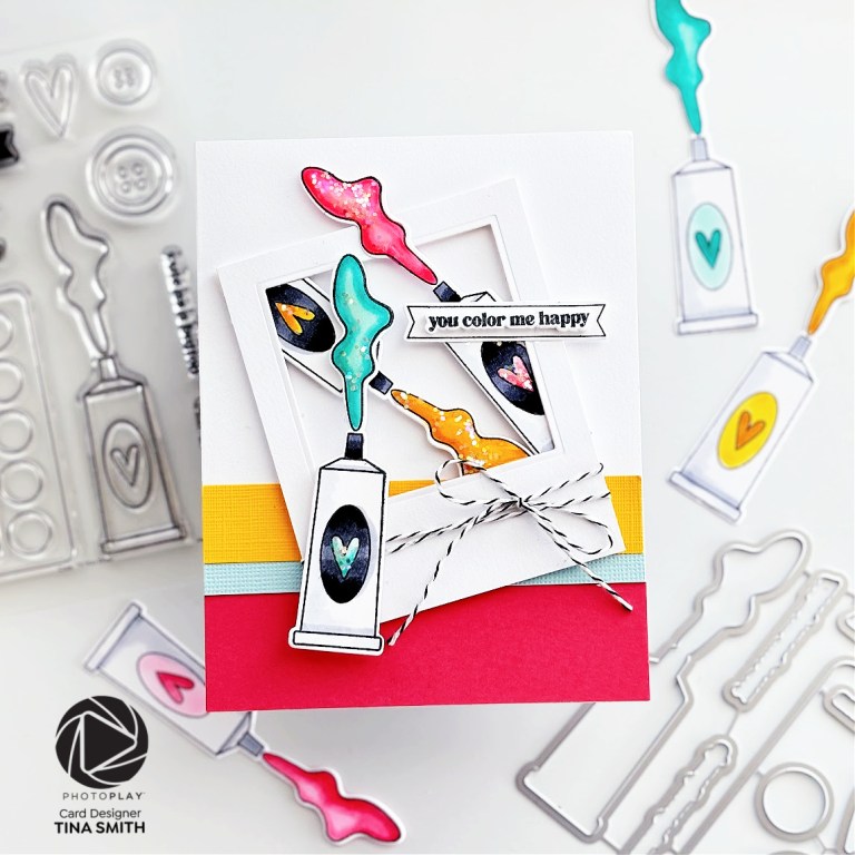 Photoplay Paper – Crop ‘Til You Drop Stamp | Cards and Coffee Time