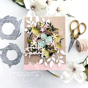 Papertrey Ink – Into the Blooms: Spring Nest Die | Cards and Coffee Time