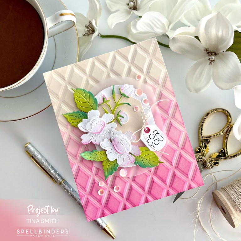 Spellbinders | Mirrored Arch Labels | Cards and Coffee Time