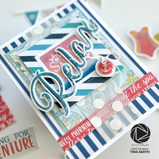 Photoplay Paper – Anchors Aweigh | Cards and Coffee Time