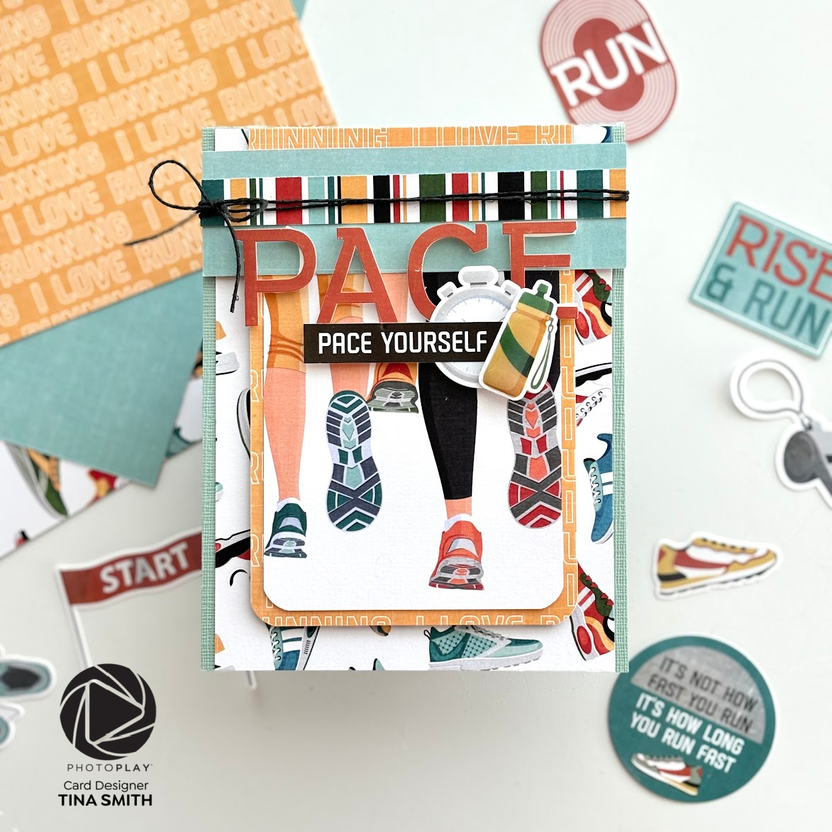 Photoplay Paper – Runner’s High | Cards and Coffee Time