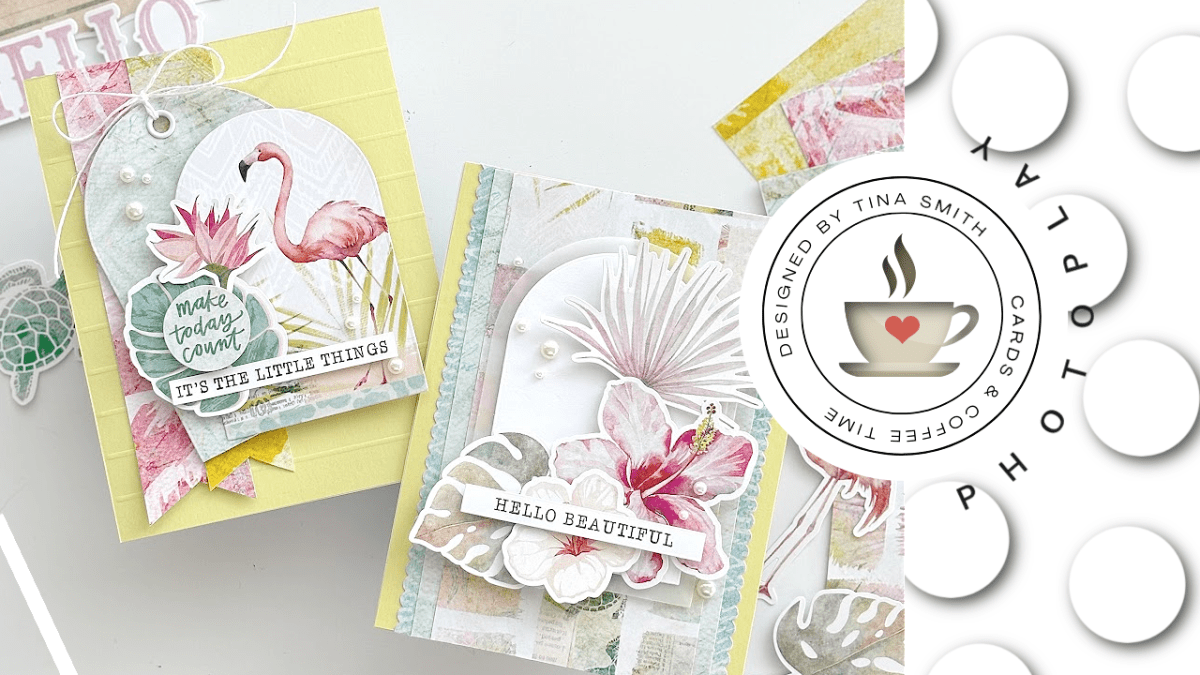 Photoplay Paper – Coco Paradise Collection | Cards and Coffee Time