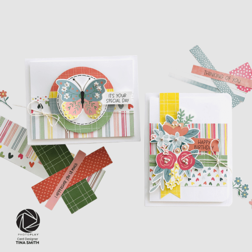 Photoplay Paper – Just For You Card Kit – Bonus Cards with Leftovers ...