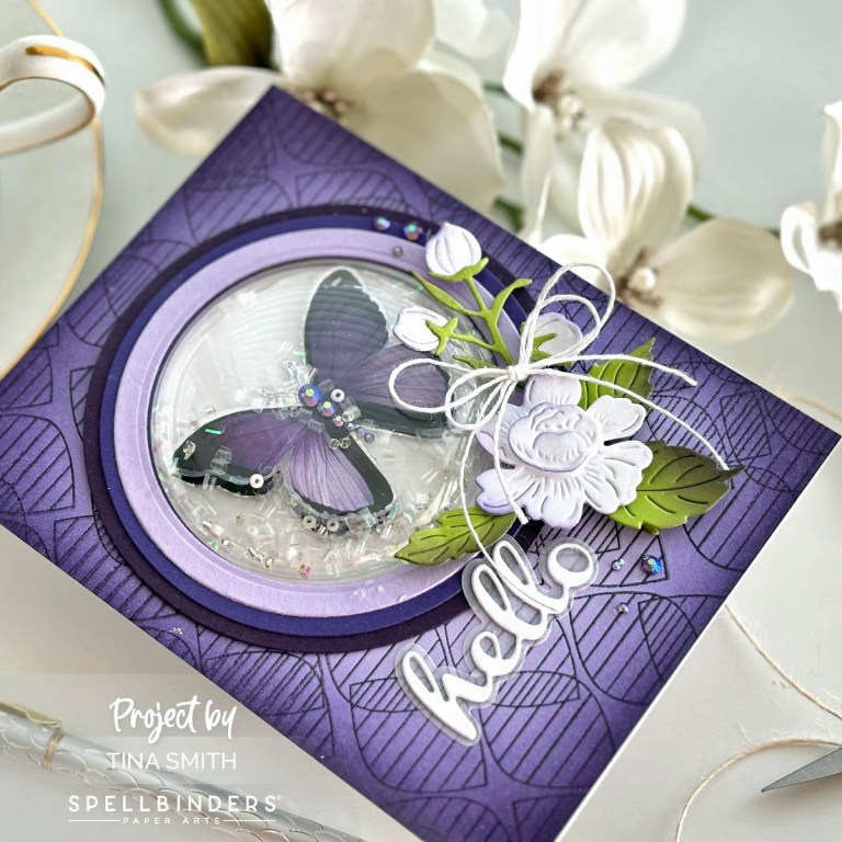 Spellbinders | Timeless Butterflies | Cards and Coffee Time