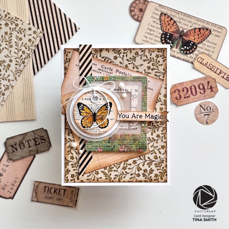 Photoplay Paper – Everyday Junque Collection | Cards and Coffee Time