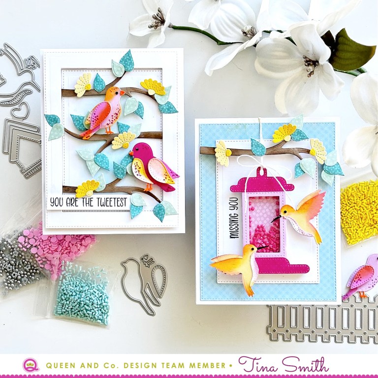 Queen & Co. Project – Feathered Friends Kit | Cards and Coffee Time