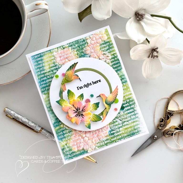 Try It Out Tuesday – Delicate Hummingbird Duo | Cards and Coffee Time