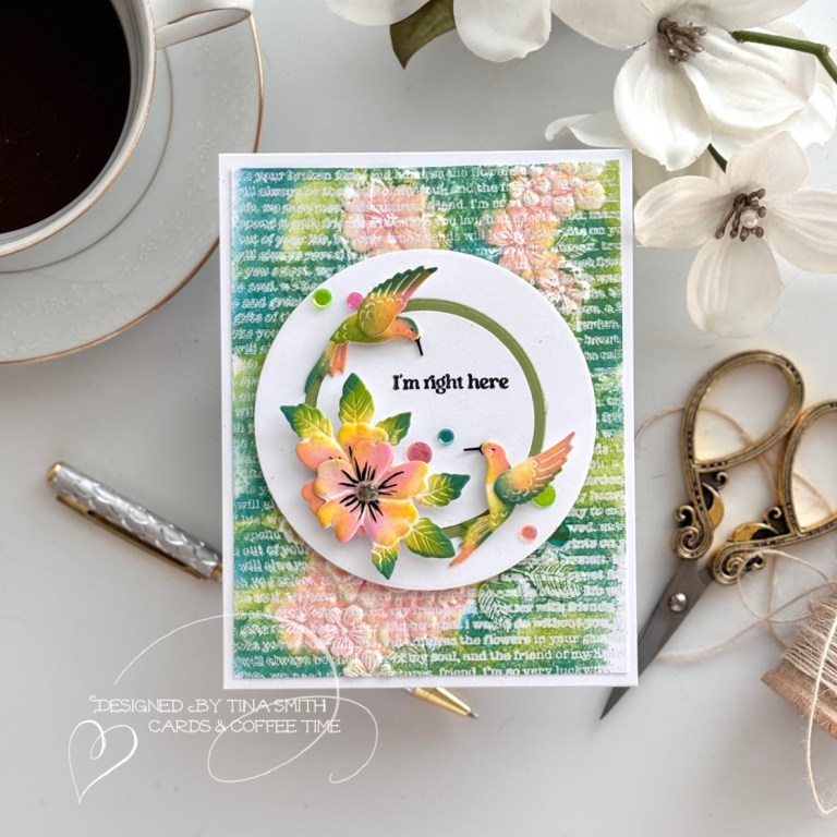 Try It Out Tuesday – Delicate Hummingbird Duo | Cards and Coffee Time