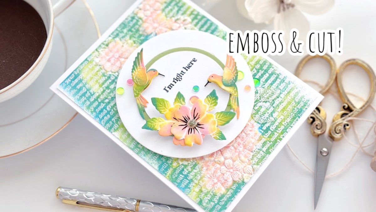 Try It Out Tuesday – Delicate Hummingbird Duo | Cards and Coffee Time