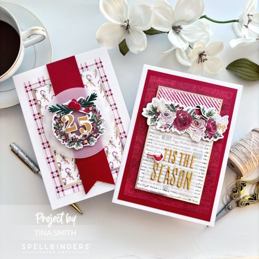 Spellbinders | Handmade Holidays Christmas Card Kit | Cards and Coffee Time