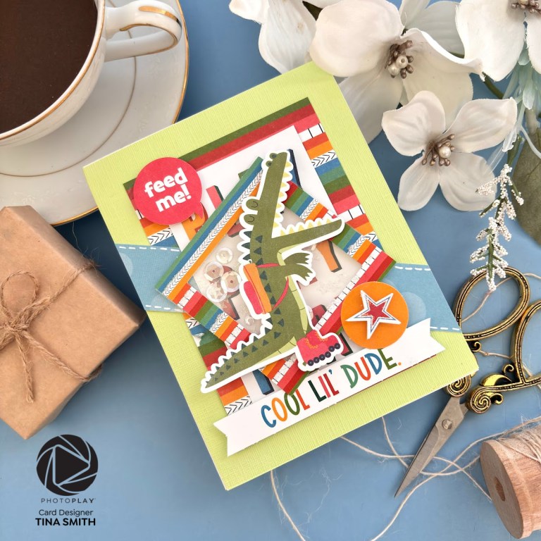Photoplay Paper Lator Gator Collection Inspiration and Tutorial | Cards ...