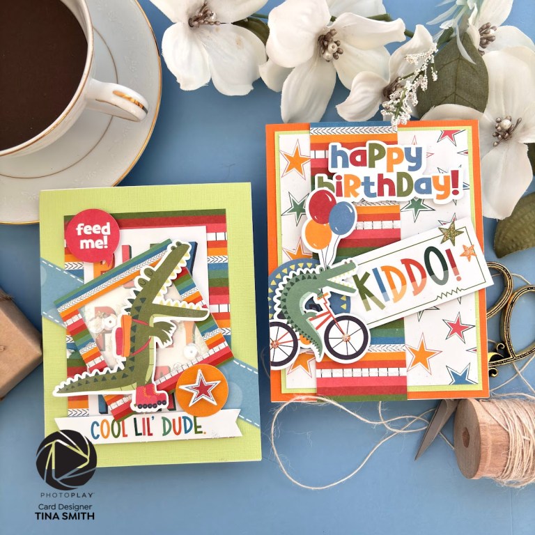 Photoplay Paper Lator Gator Collection Inspiration and Tutorial | Cards ...