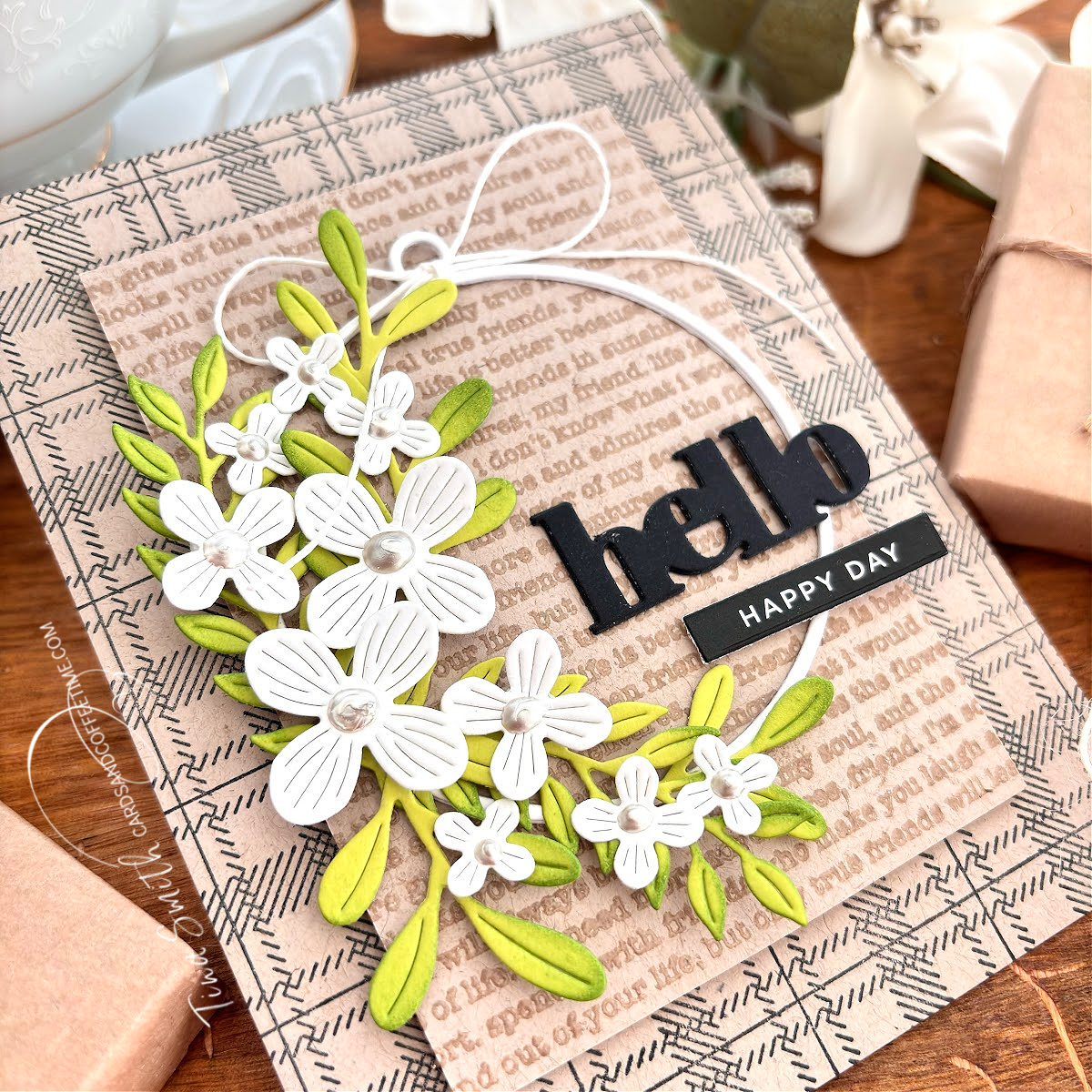 Simon Says Stamp Hanging leaf Ring Inspiration and Tutorial | Cards and ...