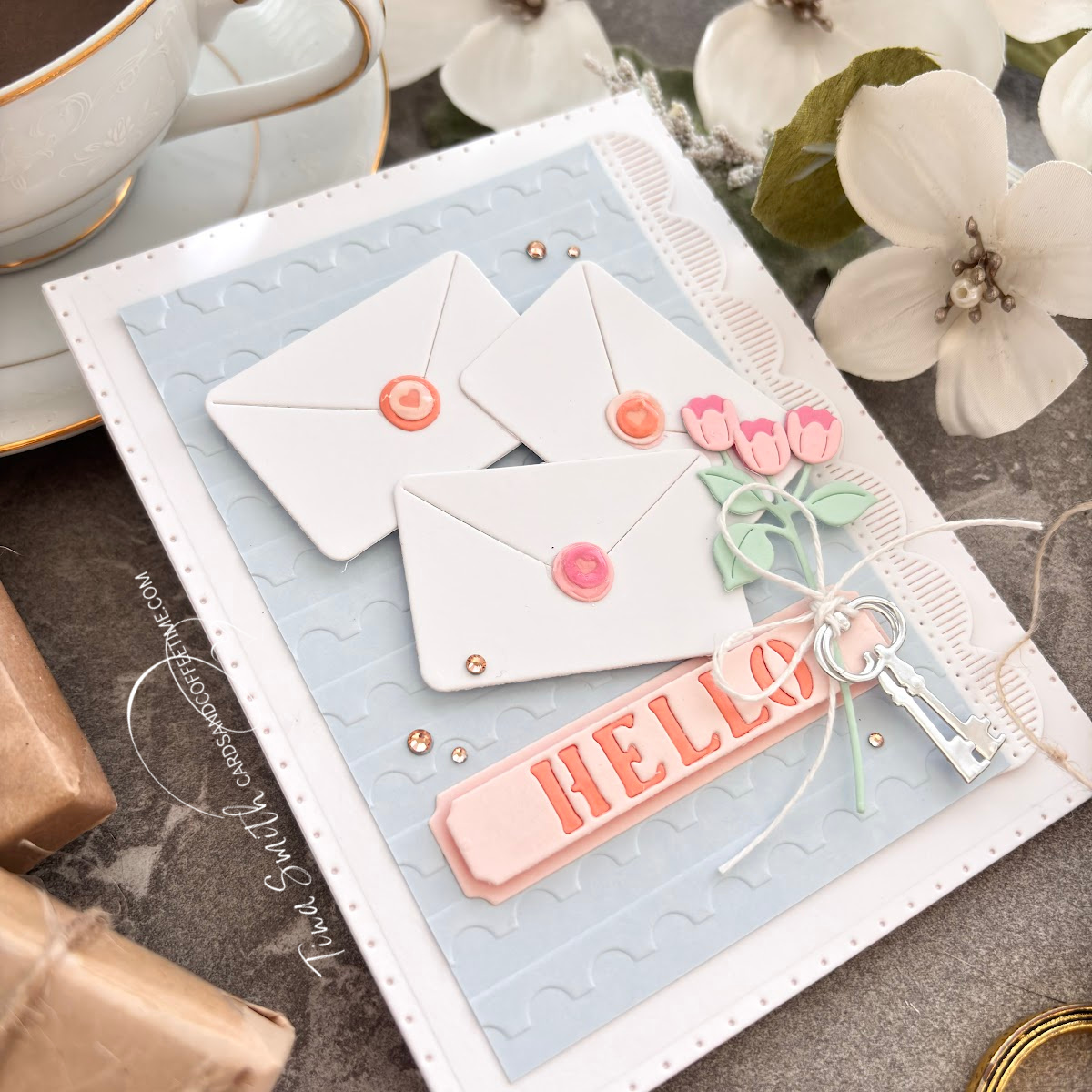 Cardmaking in 5 Easy Steps – #025 | Cards and Coffee Time