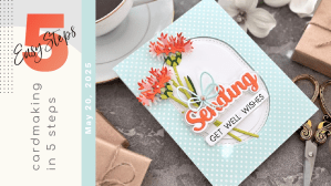 Cardmaking in 5 Easy Steps – May 20, 2025 | Cards and Coffee Time