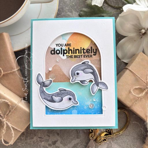 Simon Says Stamp – Playful Dolphins Inspiration and Tutorial | Cards ...