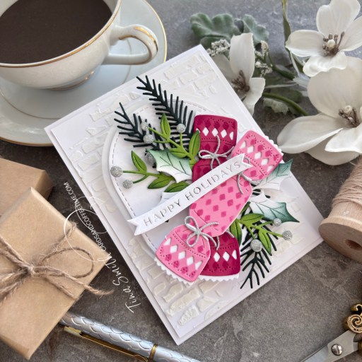 5 Easy Steps to Create a Christmas Card | Cards and Coffee Time