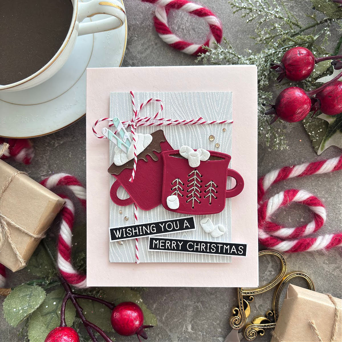 Spellbinders | 12 days of Stitchmas 2025 – Day 5 | Cards and Coffee Time