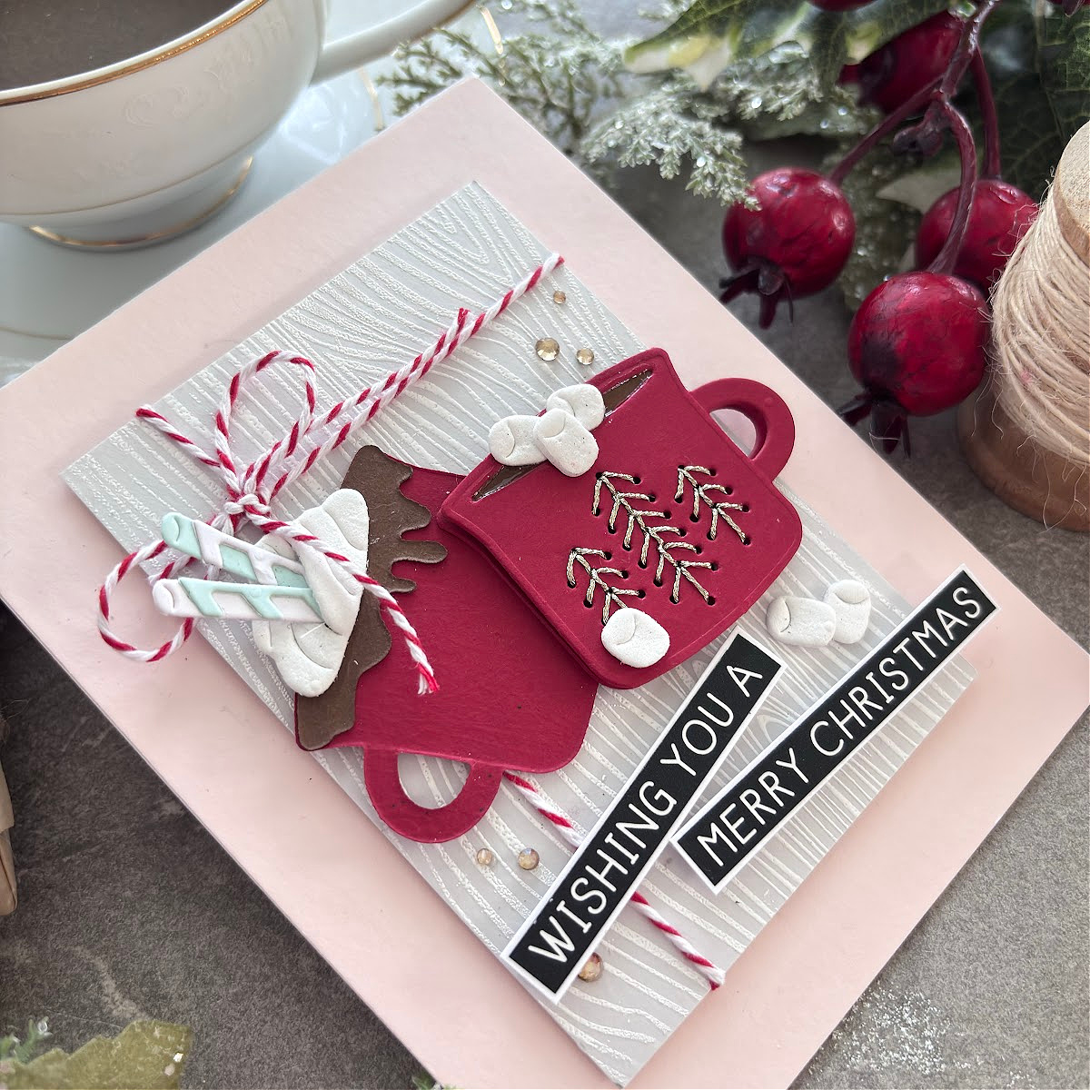 Spellbinders | 12 days of Stitchmas 2025 – Day 5 | Cards and Coffee Time