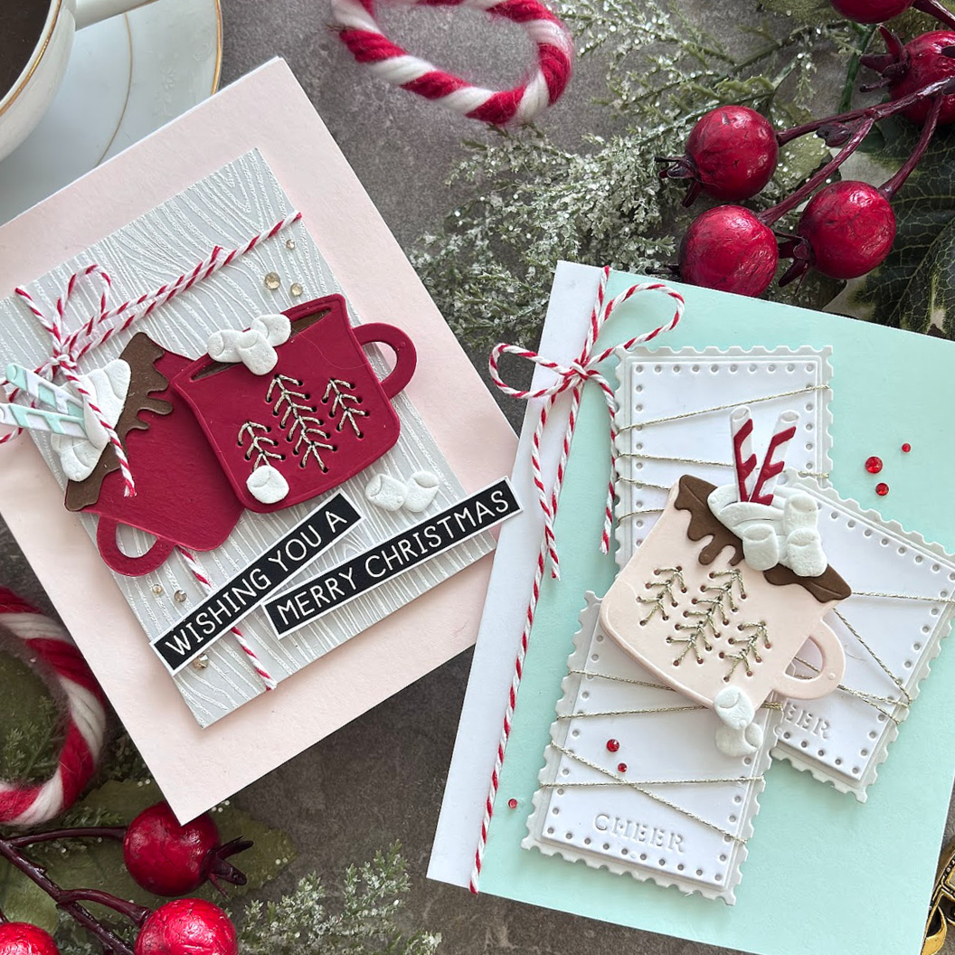 Spellbinders | 12 days of Stitchmas 2025 – Day 5 | Cards and Coffee Time