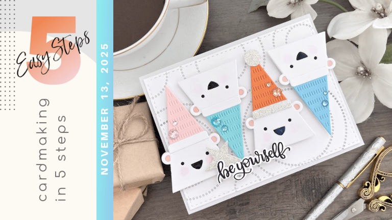 Easy To Make: Simon Says Stamp Triangle Bear & Triangle Tab | A Card ...