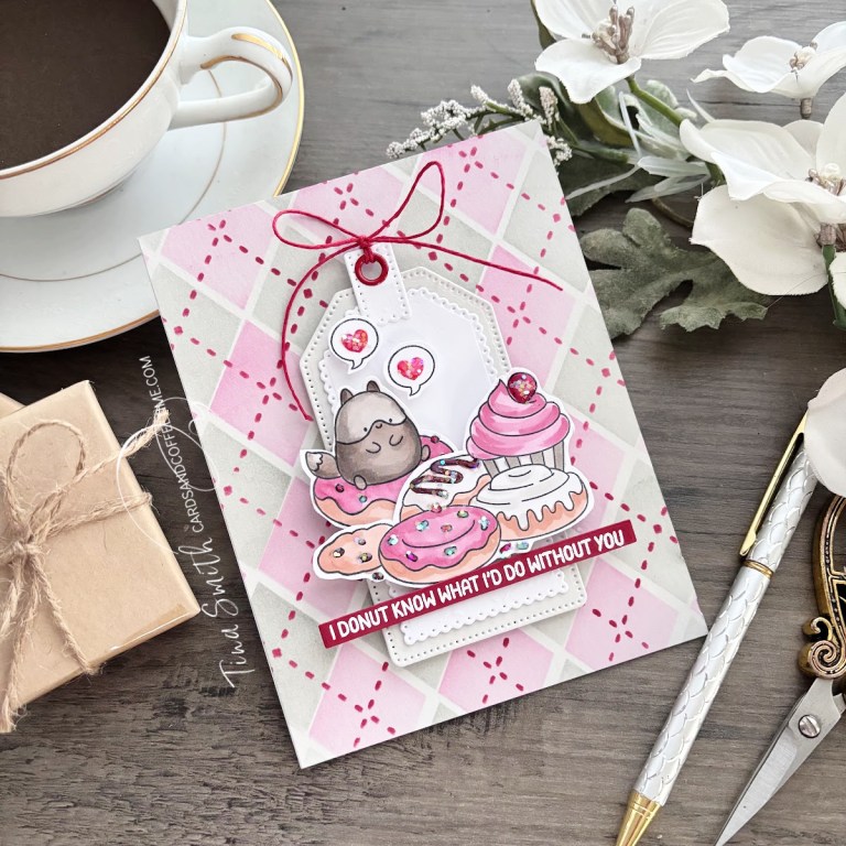 Cardmaking with DieCember® Sweet Treat Critters | Cards and Coffee Time