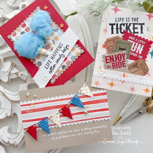Three County Fair Style Cards with the Simon Says Stamp June 2026 Card ...