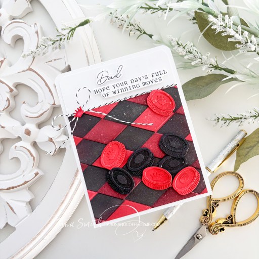 Game On, Dad – Spellbinders Checkmate Collection | Cards and Coffee Time