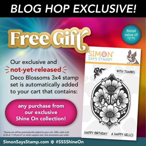 Simon Says Stamp – Shine On Blog Hop – Day 1 | Cards and Coffee Time